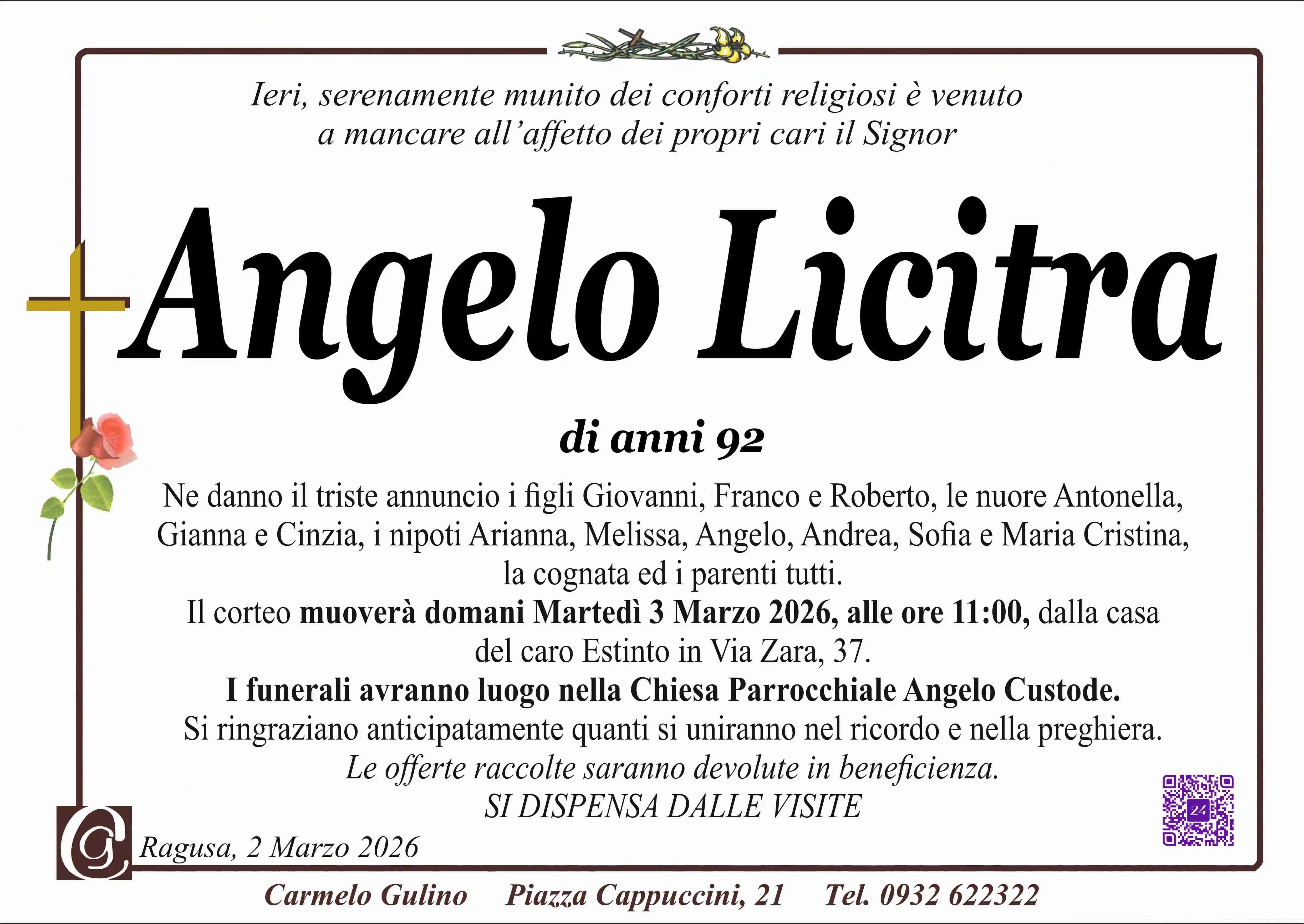 Funer24 - Angelo Licitra Ragusa (RG)