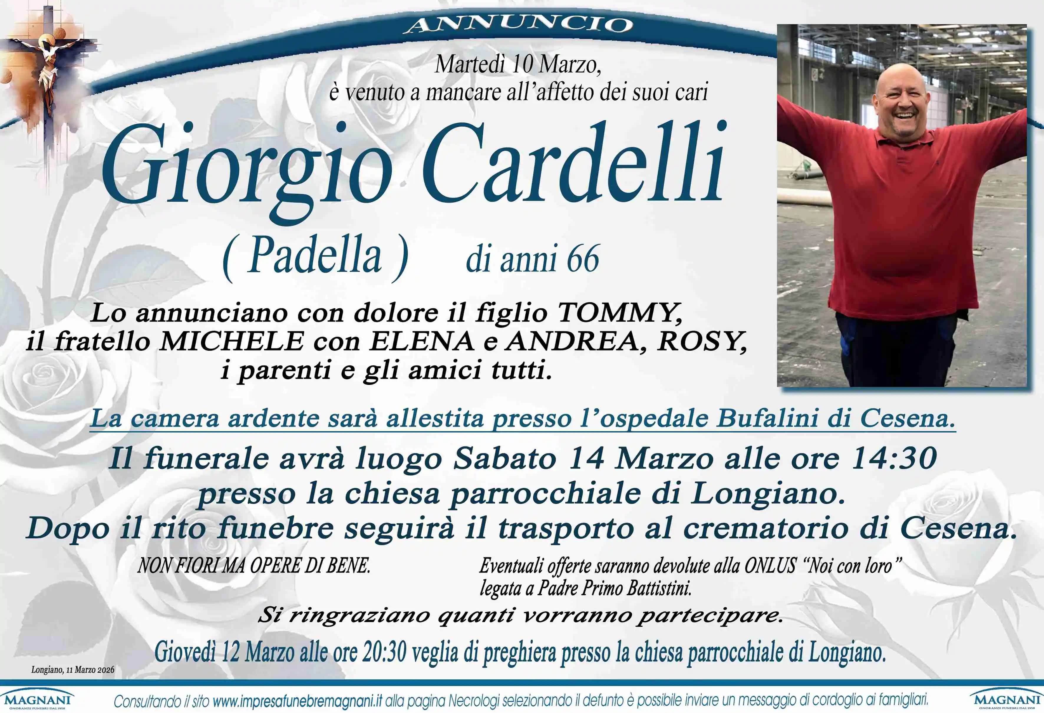 Funer24 - Giorgio (Padella) Cardelli Longiano (FC)