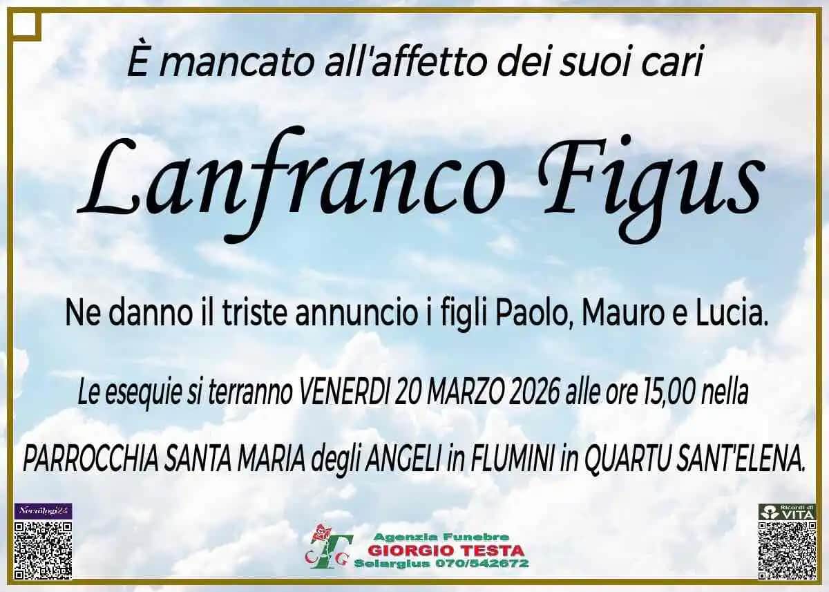 Funerali e annunci funebri a Quartu Sant'Elena | Lanfranco Figus - Funer24