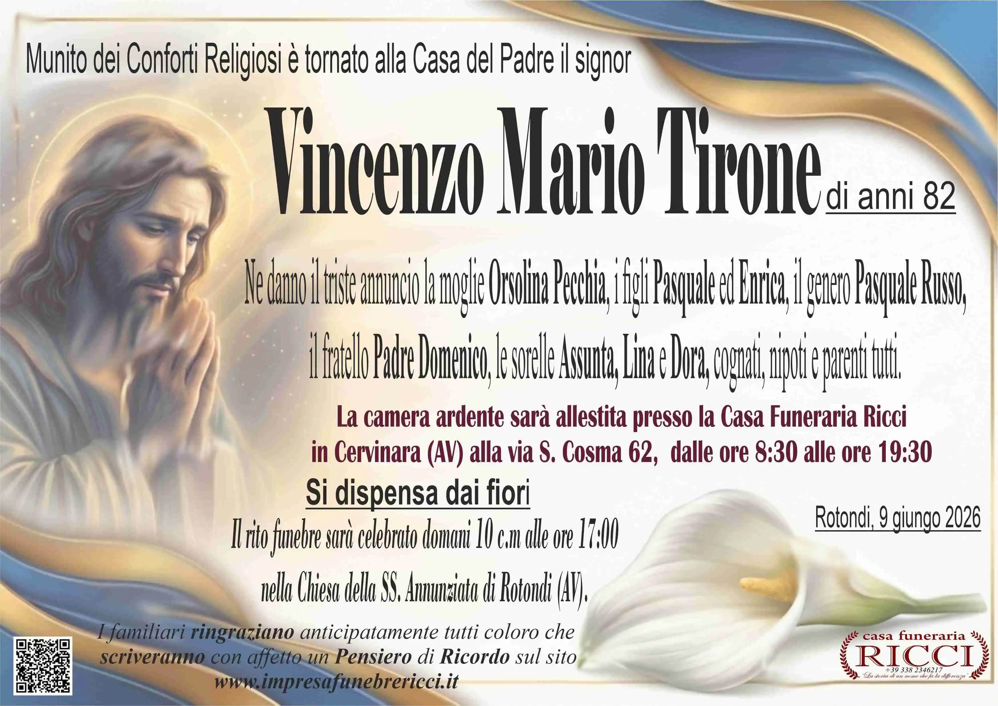 Funer24 - Vincenzo Mario Tirone Rotondi (AV)