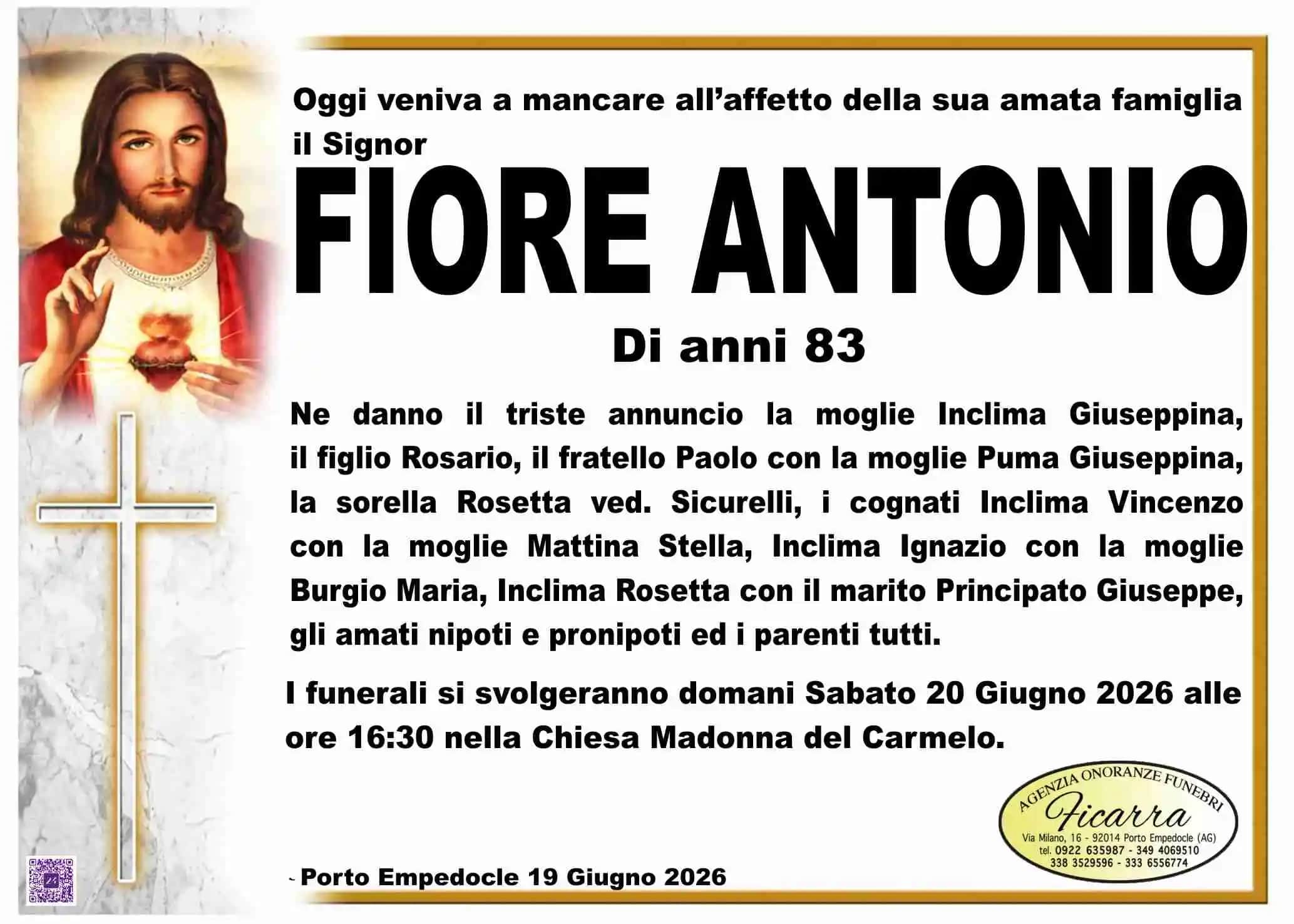 Funer24 - Antonio Fiore Porto Empedocle (AG)