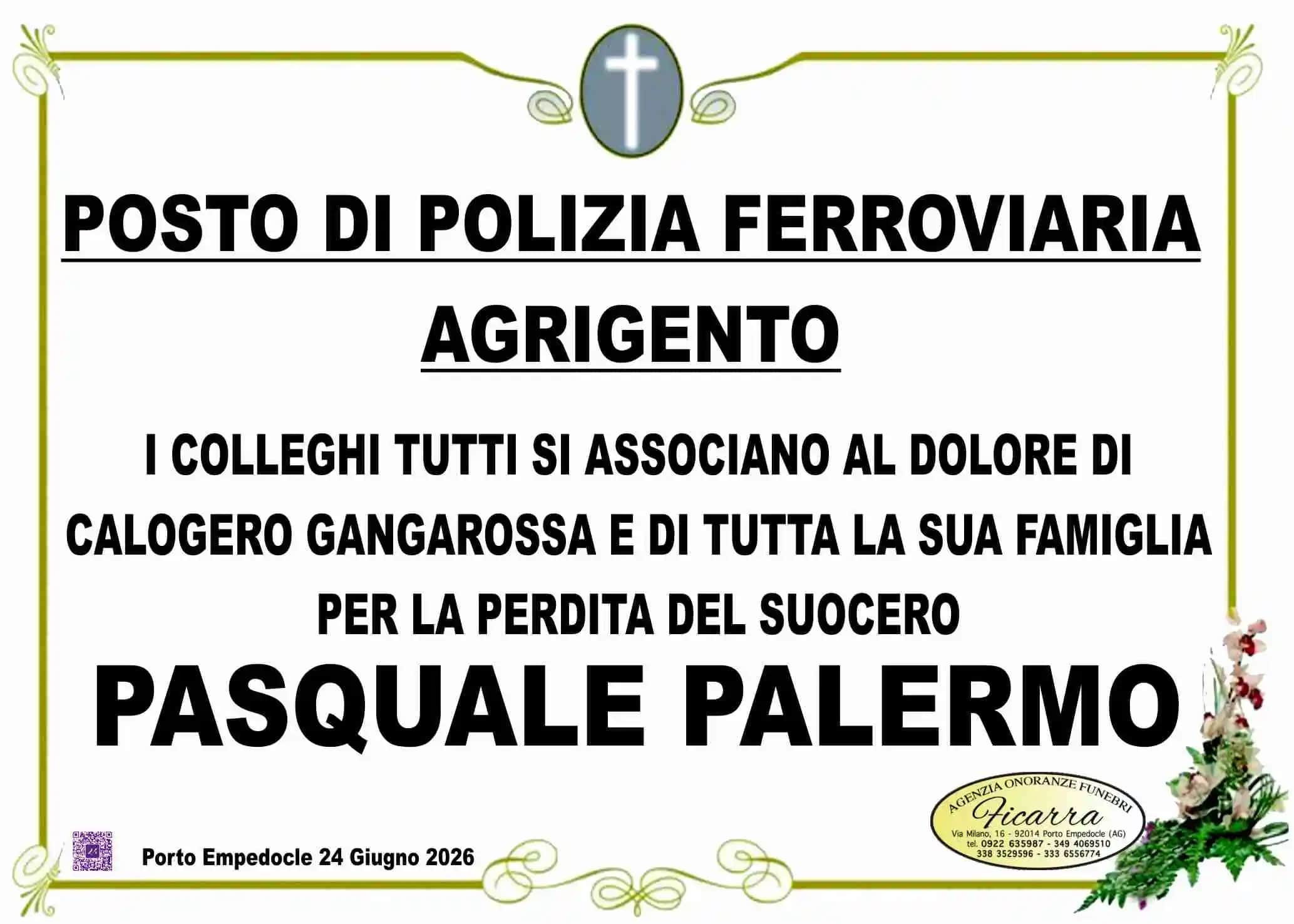 Funerali e annunci funebri a Porto Empedocle | Pasquale Palermo - Funer24
