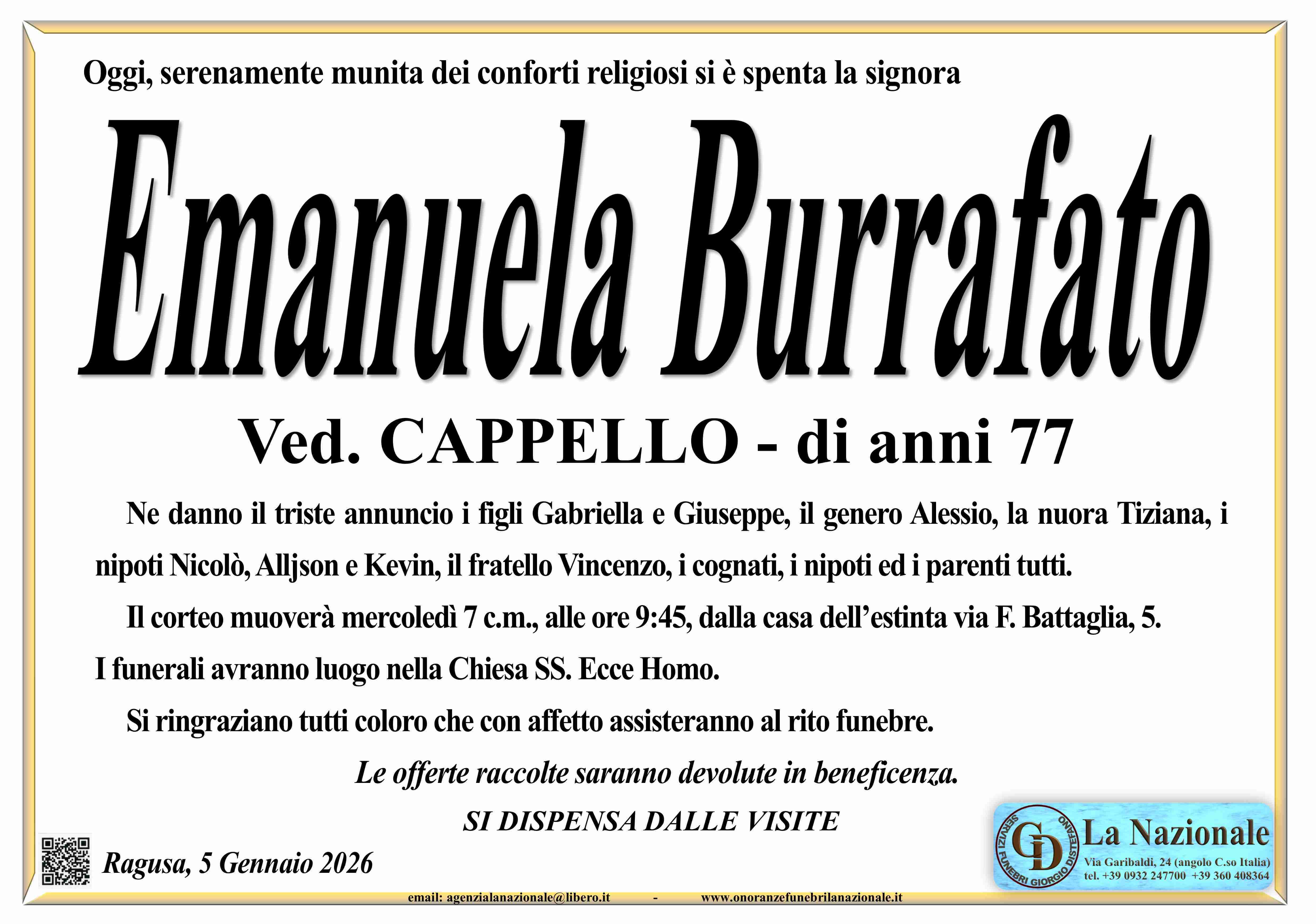 Funer24 - Emanuela Burrafato Ragusa (RG)