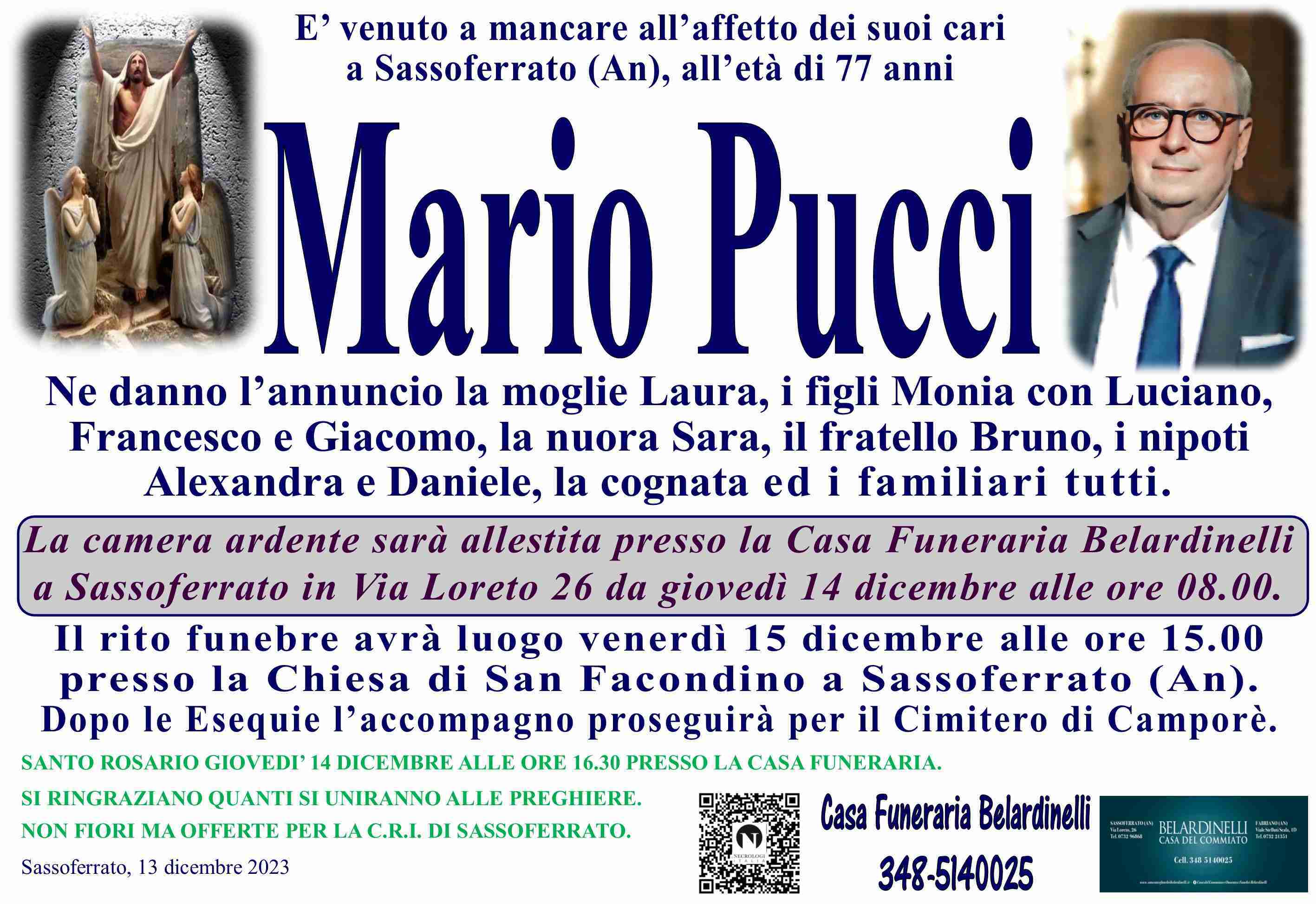 Funer24 - Mario Pucci Sassoferrato (AN)
