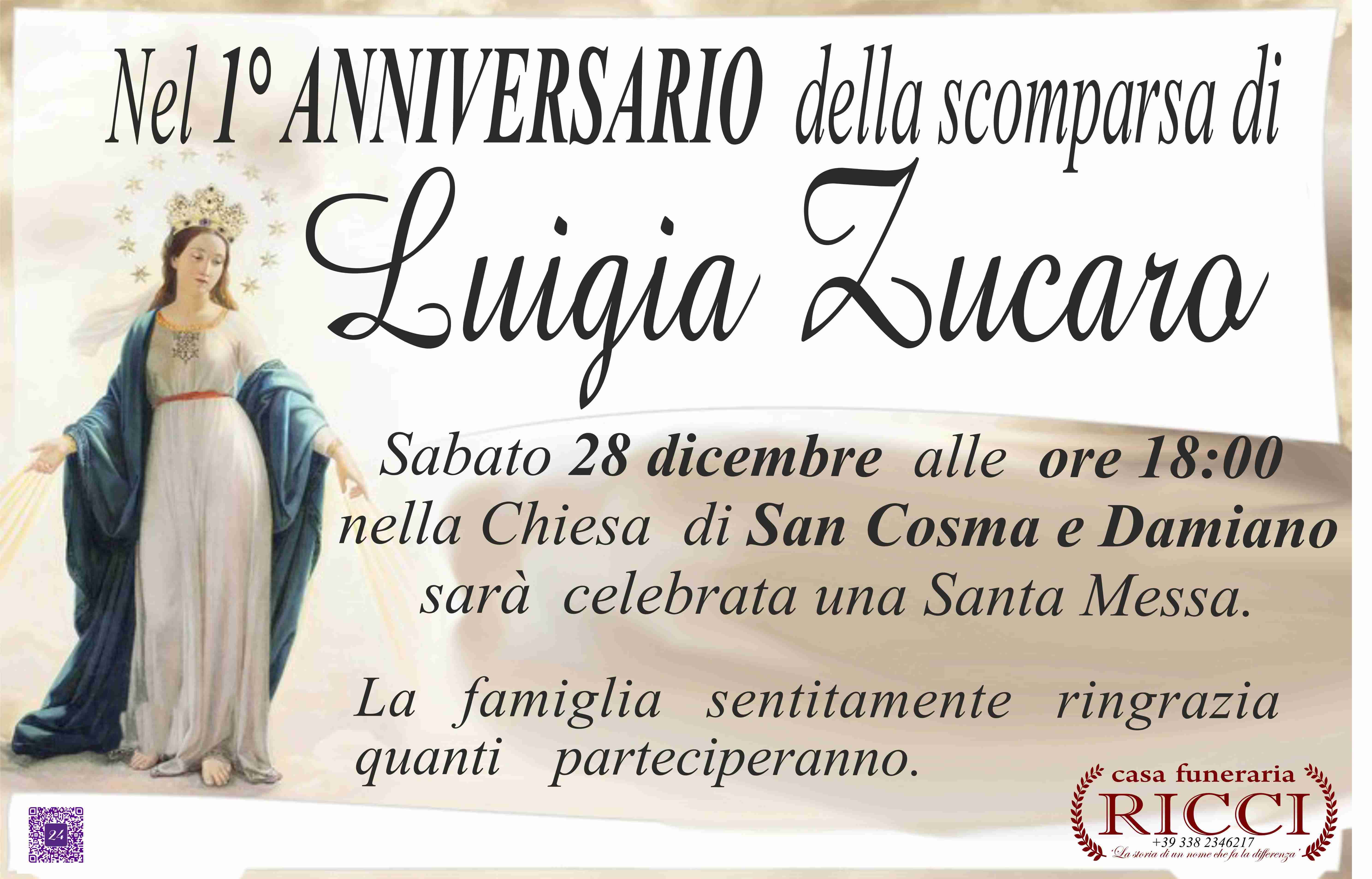 Funerali e annunci funebri a Cervinara | Luigia Zucaro - Funer24