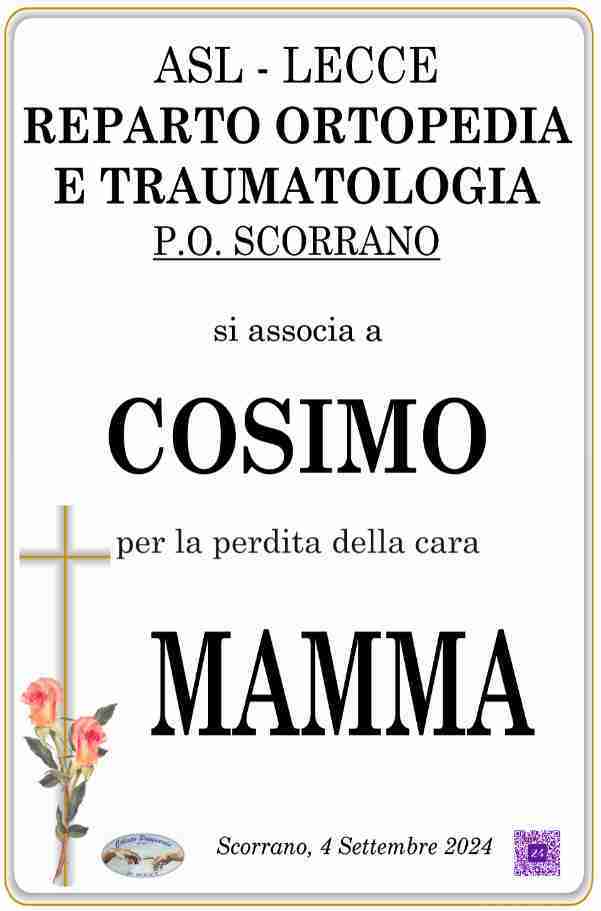 Funerali e annunci funebri a Poggiardo | Antonia Strummiello - Funer24
