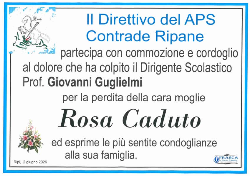 Funerali e annunci funebri a Ripi | Rosa Caduto - Funer24