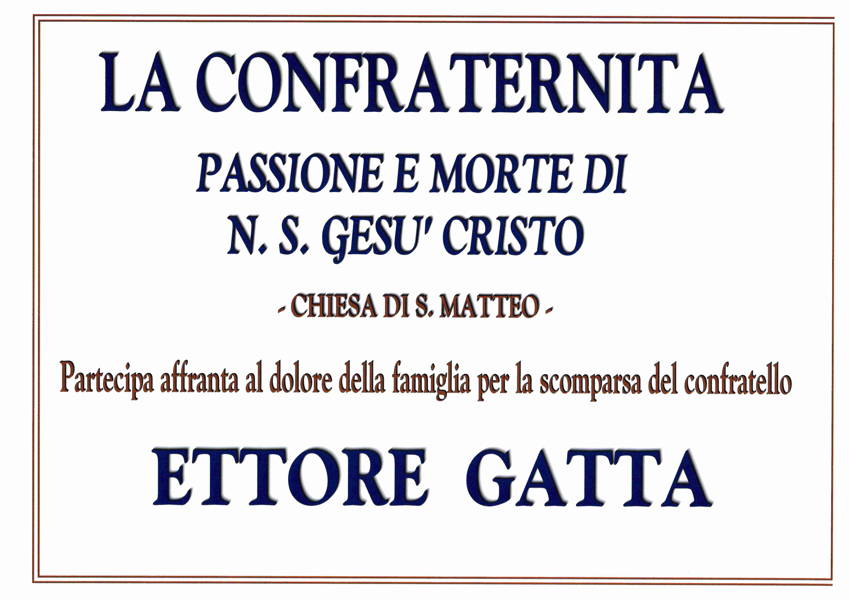 Funerali e annunci funebri a Alatri | Ettore Gatta - Funer24