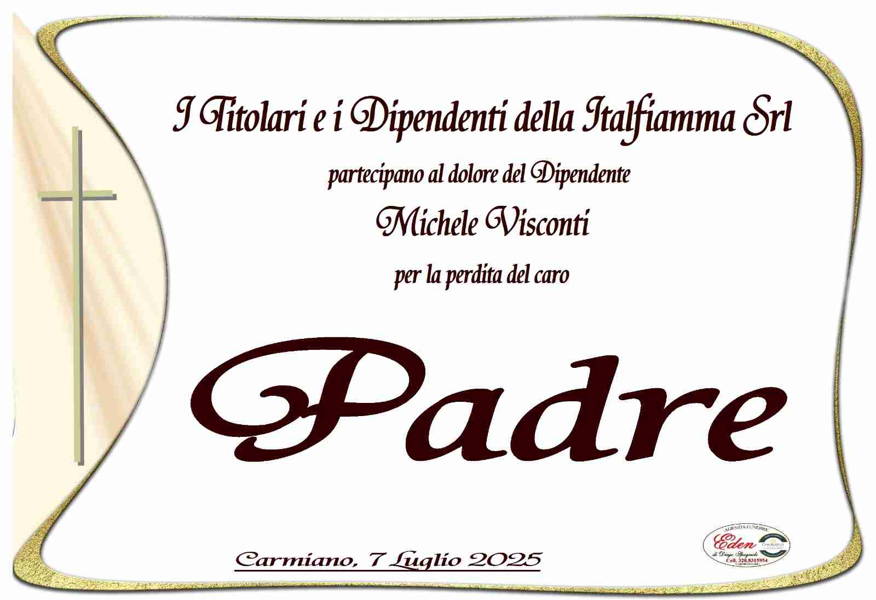 Funerali e annunci funebri a Carmiano | Mario Visconti - Funer24
