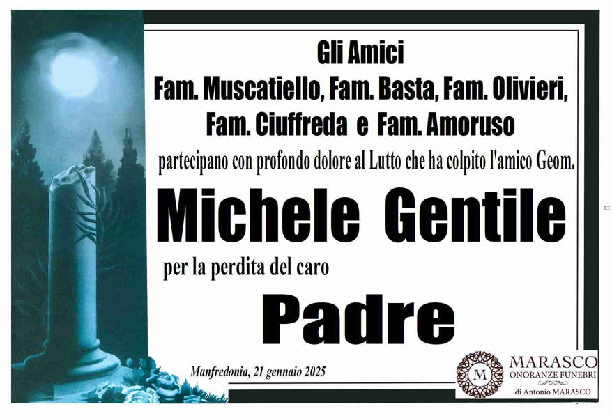 Funerali e annunci funebri a | Mario Gentile - Funer24
