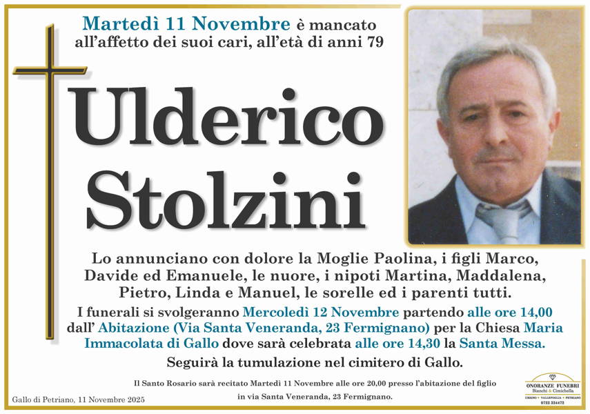Funerali e annunci funebri a Fermignano | Ulderico Stolzini - Funer24