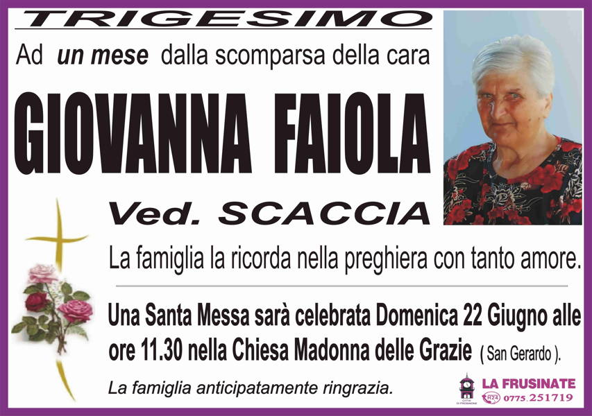 Funerali e annunci funebri a Frosinone | Giovanna Faiola - Funer24
