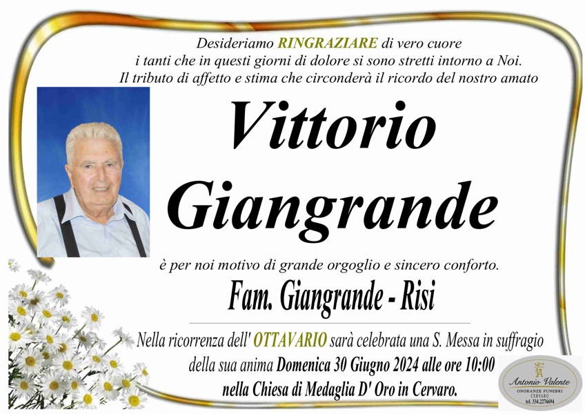 Funerali e annunci funebri a Cervaro | Vittorio Giangrande - Funer24
