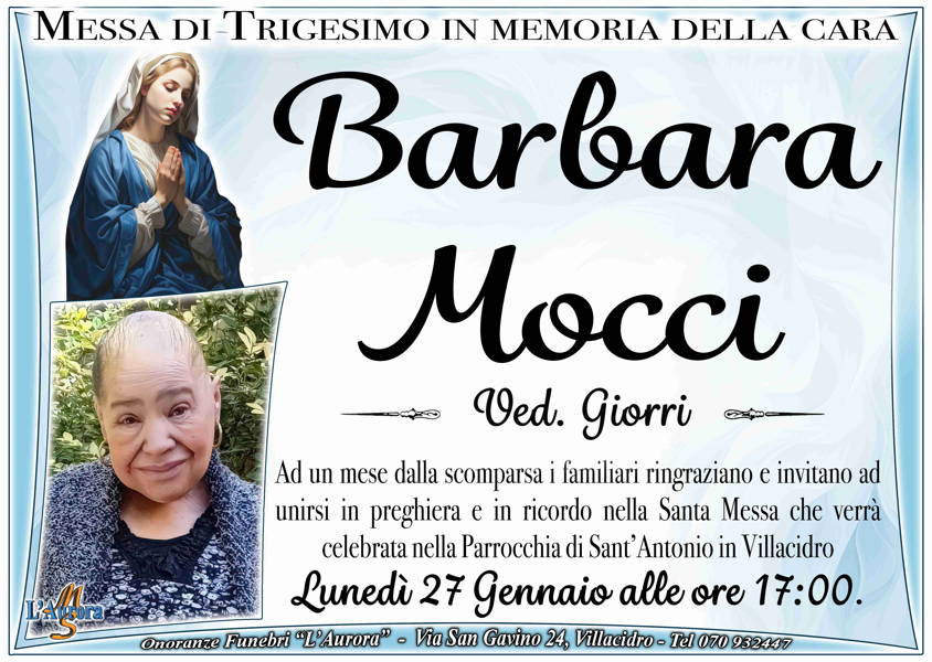 Funerali e annunci funebri a Villacidro | Barbara Mocci - Funer24
