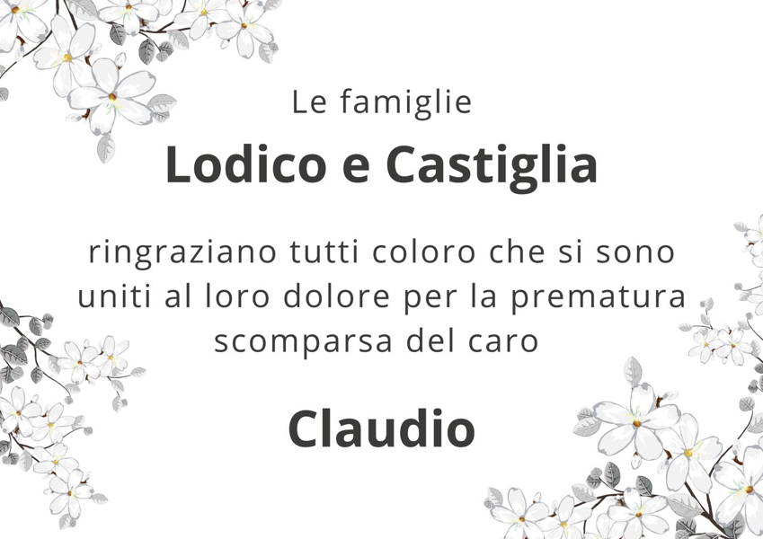 Funerali e annunci funebri a | Claudio Castiglia - Funer24