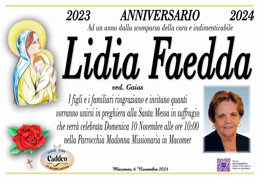 Funerali e annunci funebri a Macomer | Lidia Faedda - Funer24
