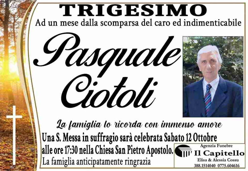 Funerali e annunci funebri a Ceccano | Pasquale Ciotoli - Funer24
