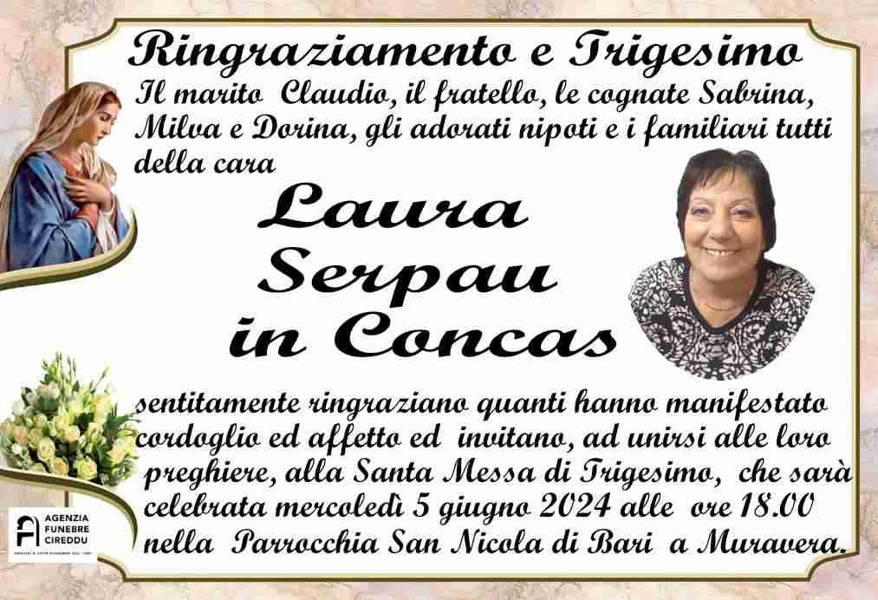 Funerali e annunci funebri a Muravera | Serpau Laura Anna Maria - Funer24