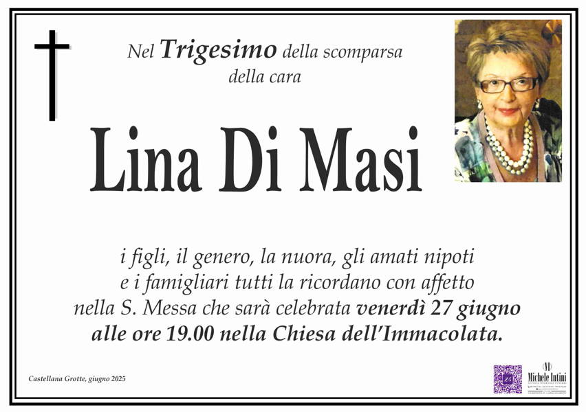 Funerali e annunci funebri a Castellana Grotte | Lina DI Masi - Funer24