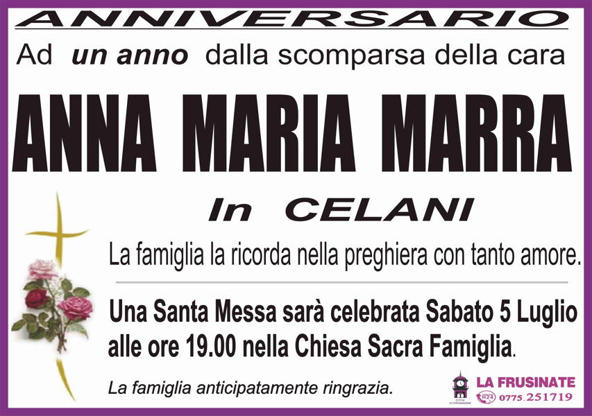 Funerali e annunci funebri a Frosinone | Anna Maria Marra - Funer24