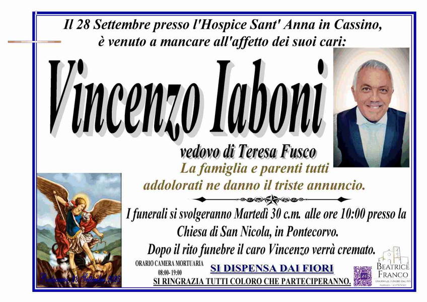 Funerali e annunci funebri a Veroli | Vincenzo Iaboni - Funer24
