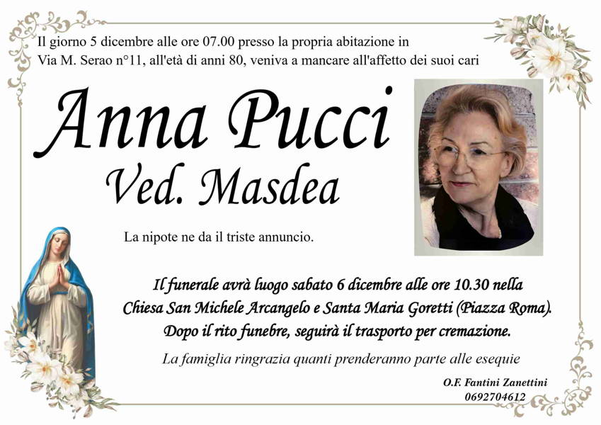 Funerali e annunci funebri a Aprilia | Anna Pucci - Funer24
